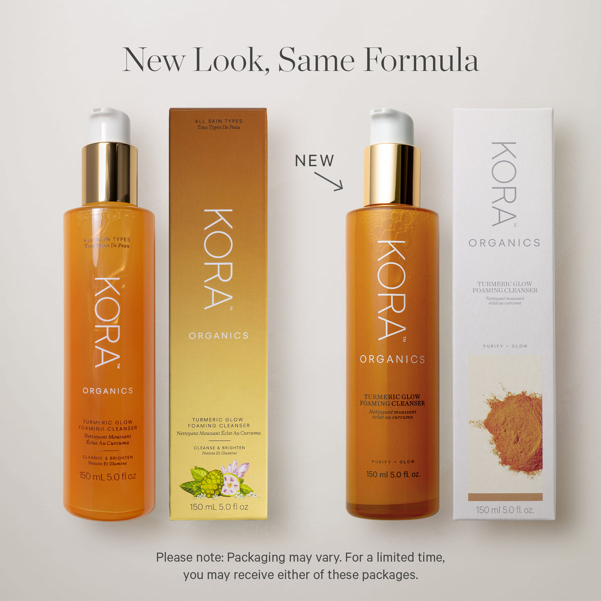 Shop Turmeric Face Wash & Foaming Cleanser | KORA Organics